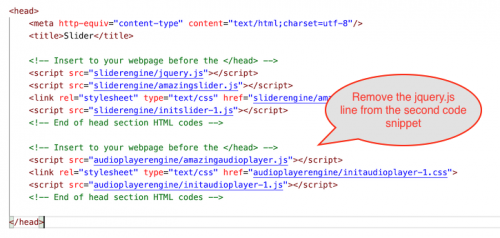 How To Add An Audio Player And A Slideshow To The Same Webpage Html5 Audio Player For Your Website